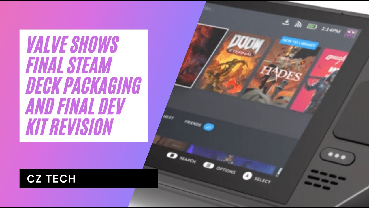 Valve Shows Final Steam Deck Packaging And Final Dev Kit Revision - YouTube