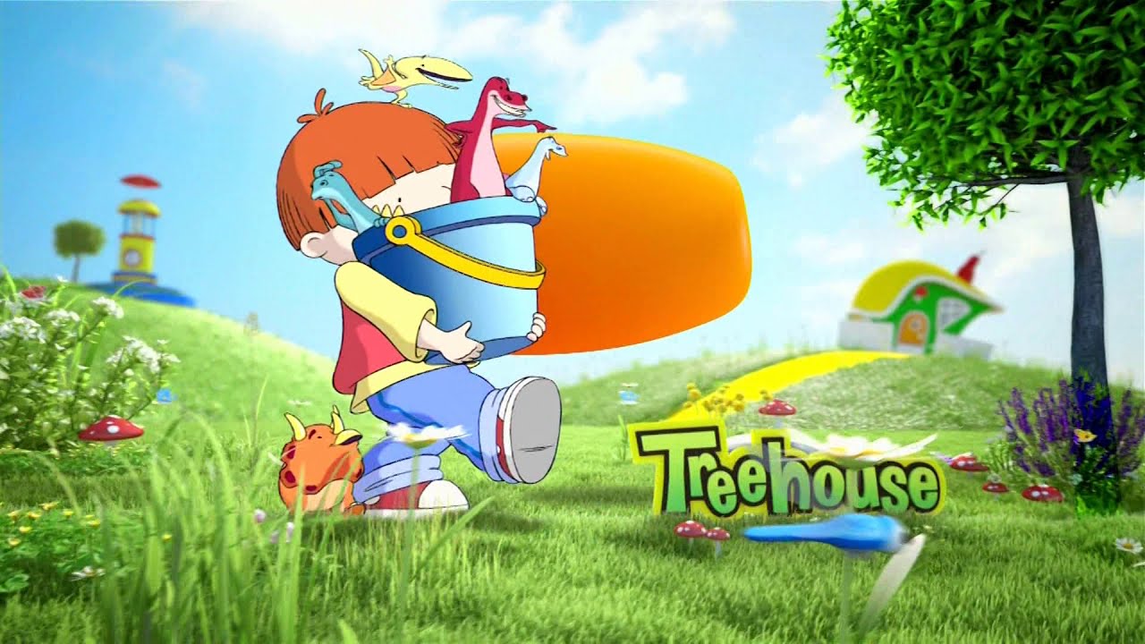 Treehouse promo - Harry and His Bucket of Full of Dinosaurs (April 2016 ...