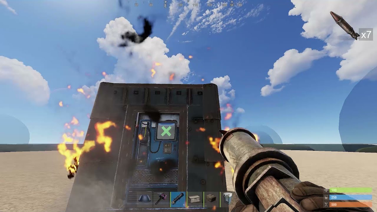 Rust Unlootable Loot Room - YouTube