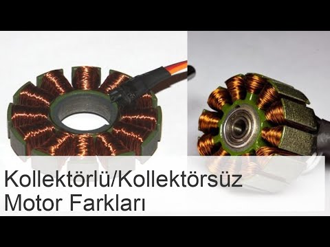 Kollektörlü motor: Çalışma ve farklar