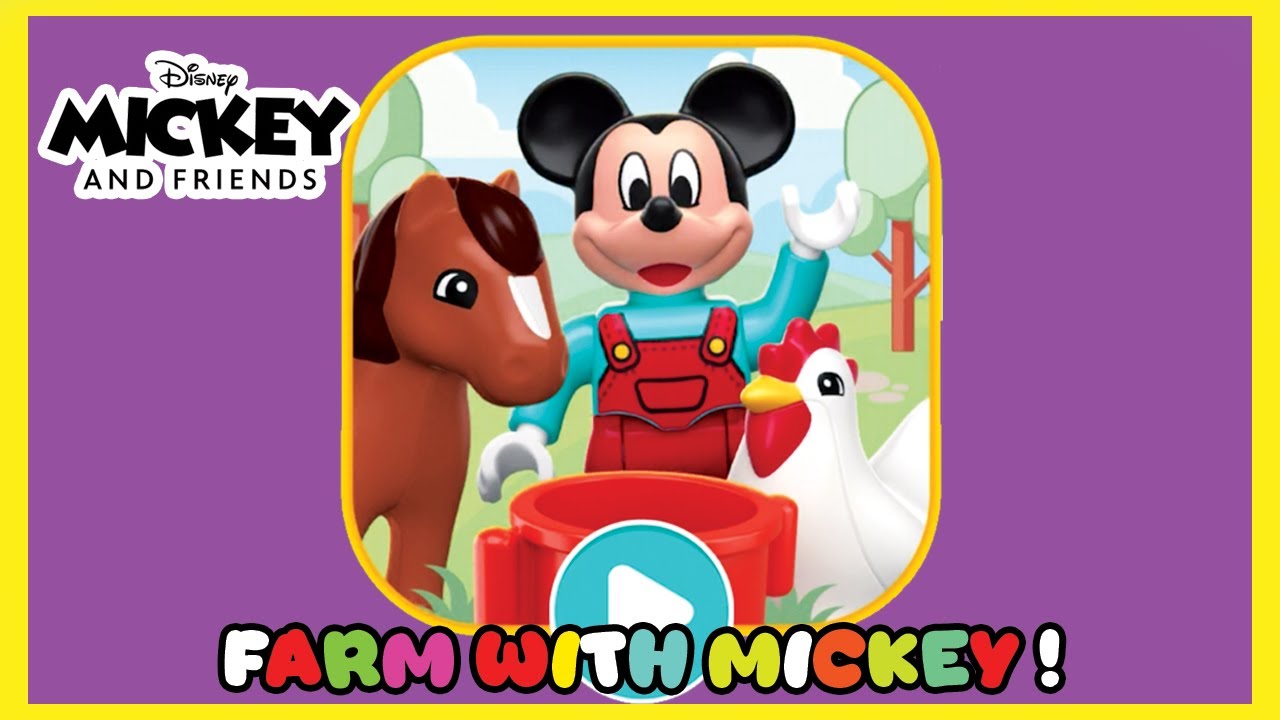 LEGO DUPLO DISNEY - EPISODES At The Farm with Mickey & Friends ! - YouTube