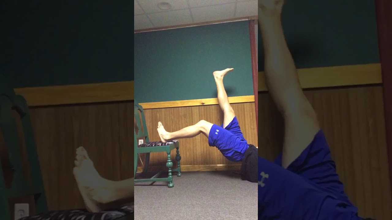 Foot Elevated Hamstring ISO - YouTube