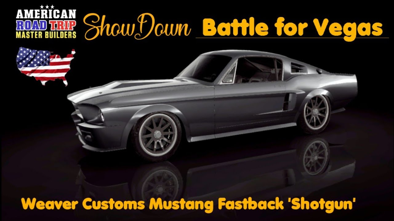 CSR2 | 🇺🇸ART3 ShowDown | BATTLE FOR VEGAS | Prize Car: Weaver Customs Mustang Fastback 'Shotgun ...