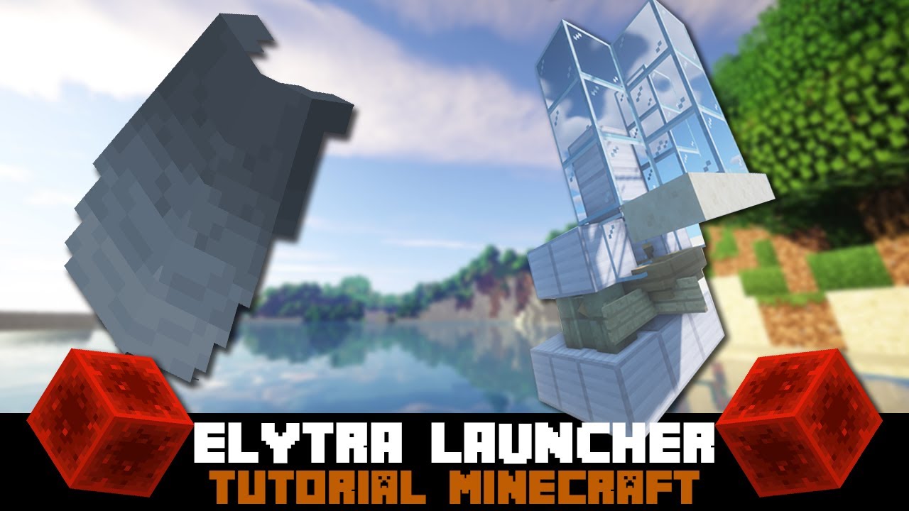 Cel mai simplu ELYTRA LAUNCHER : Tutorial Minecraft - YouTube