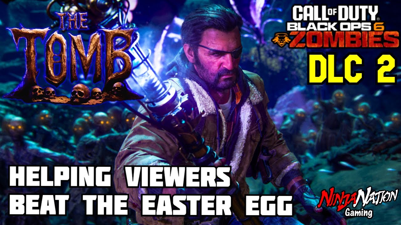 👾 BO6 ZOMBIES "THE TOMB" FULL EASTER EGG GAMEPLAY | CALL OF DUTY BO6 ...
