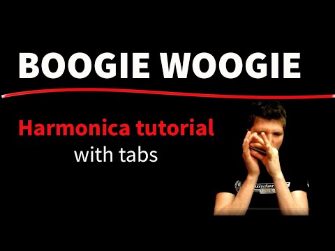 BOOGIE WOOGIE (harmonica tutorial) - usna harmonika lekcija