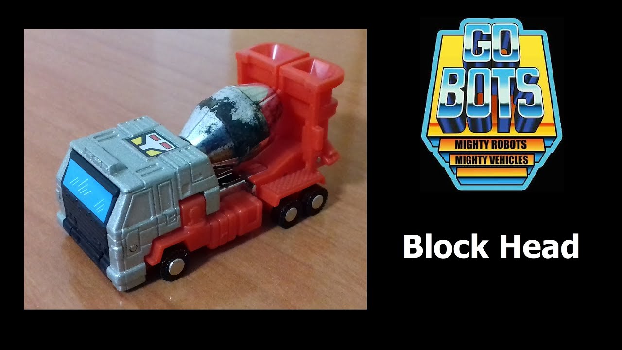 Review - Block Head, del "Desafío de los Gobots" (Tonka 1984) - YouTube
