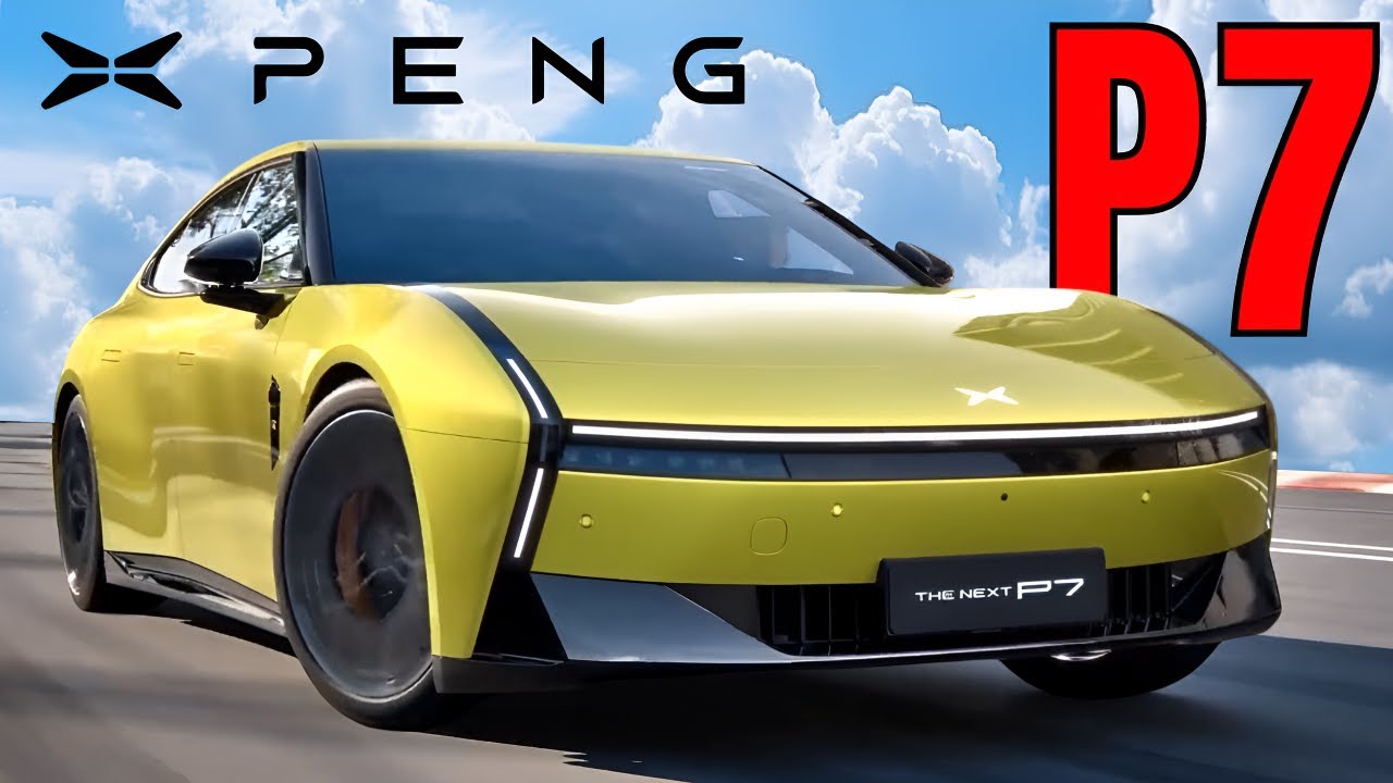 New XPeng P7 2025 Redefines EV Sedans with 820KM Range and AI Cockpit - YouTube