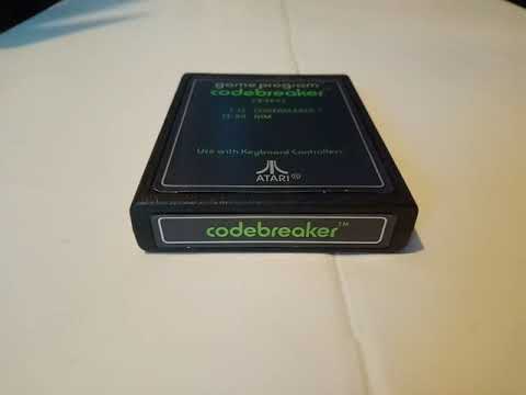 CODEBREAKER Atari 2600 Video Computer System Game Program Cartridge PAL Region Version 29.01.20 ...
