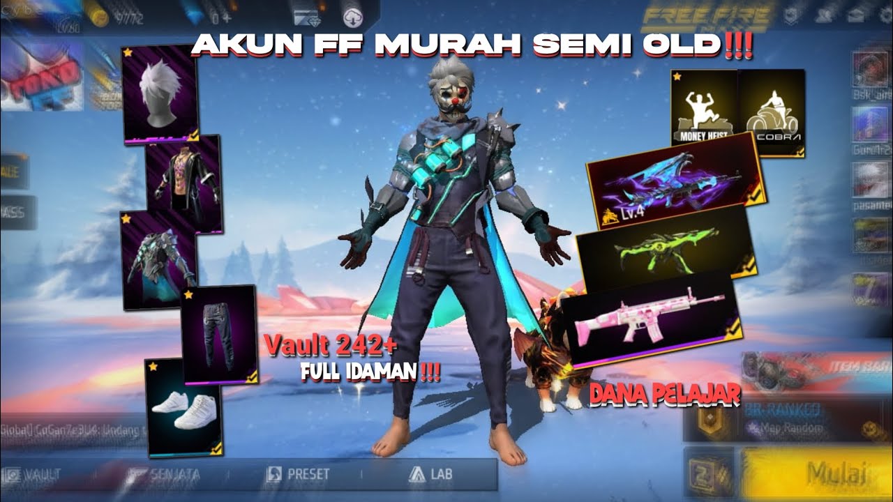 JUAL AKUN FF MURAH 🤗DI BAWAH 100K‼️ - YouTube