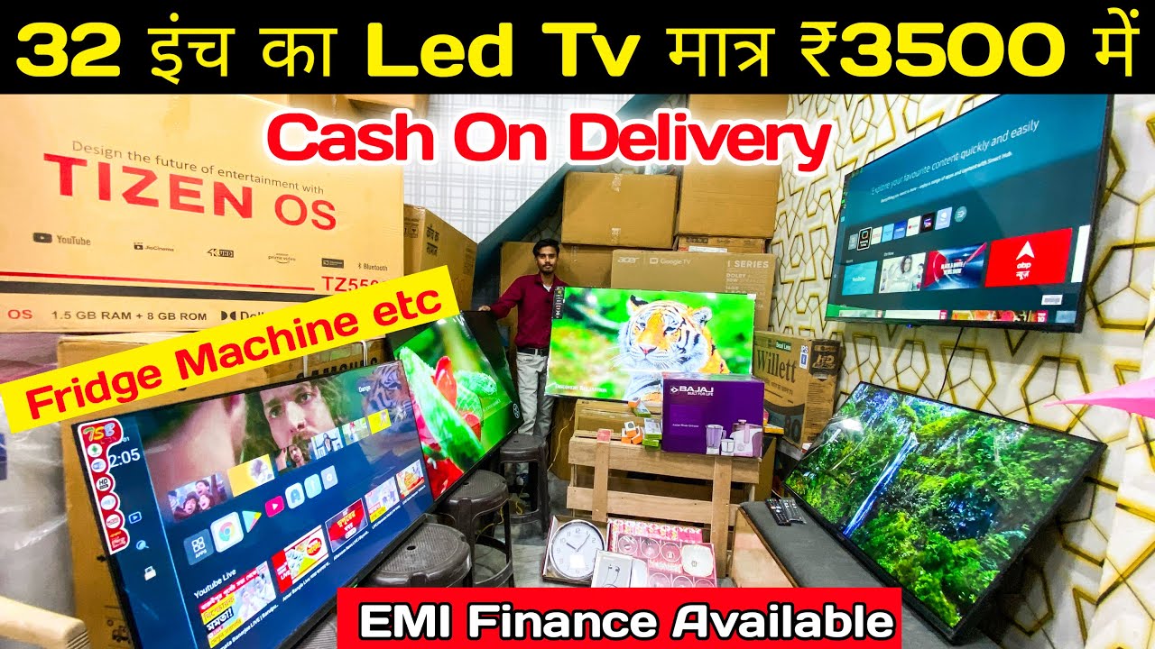 32 inch 3500 Rs/- Only | Cheapest led tv market in delhi | Cheapest led ...