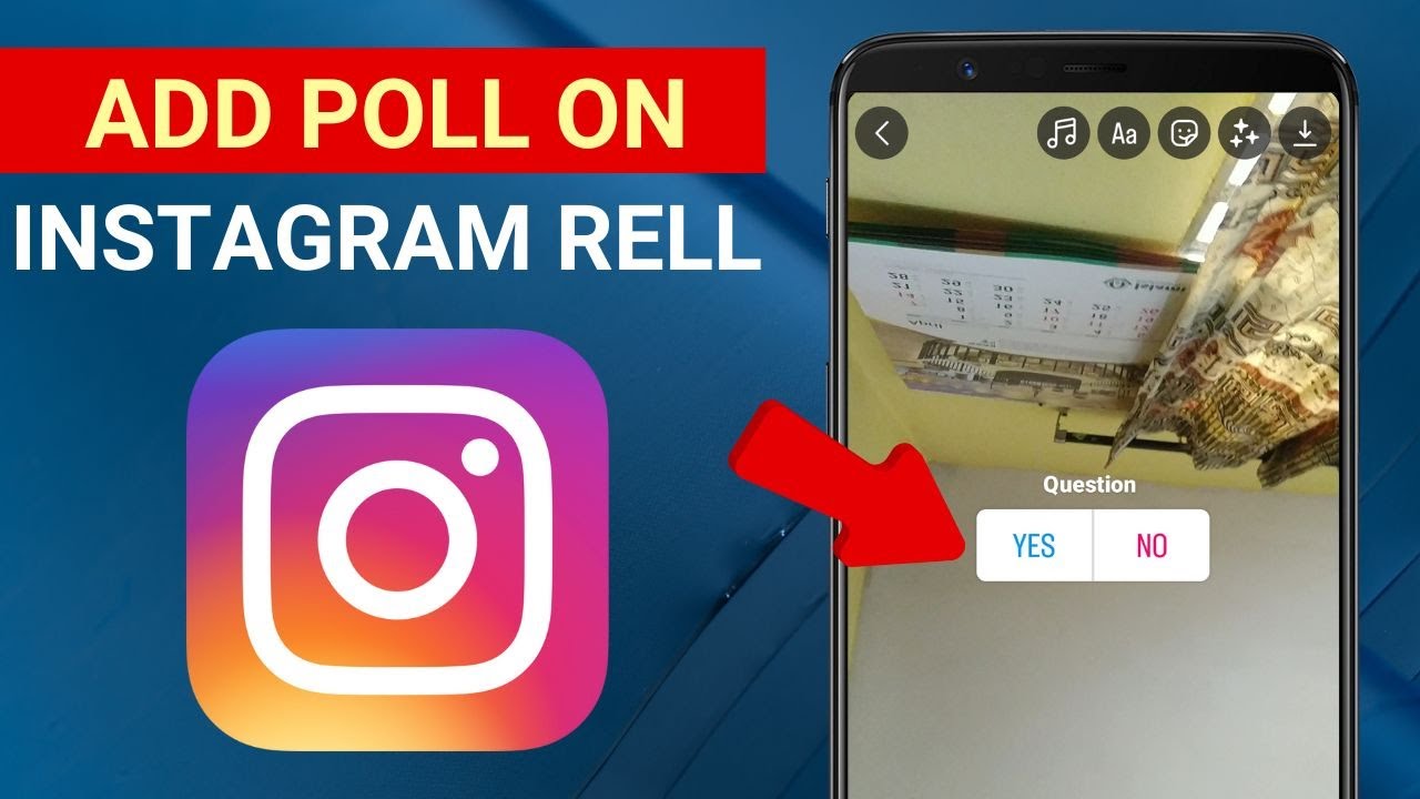 How To Add Poll On Instagram Reels | NEW UPDATE (2024) - YouTube