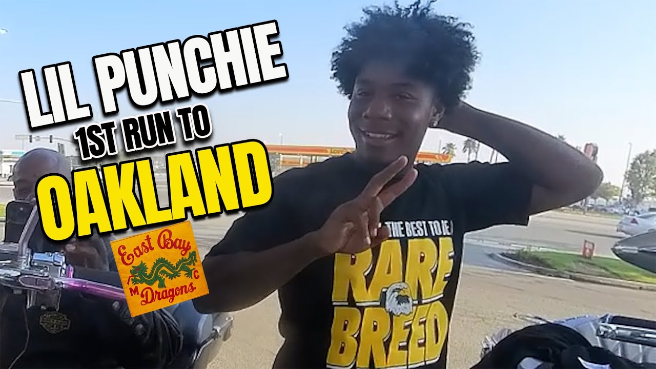 Lil Punchie First Trip To Oakland On Ground - YouTube