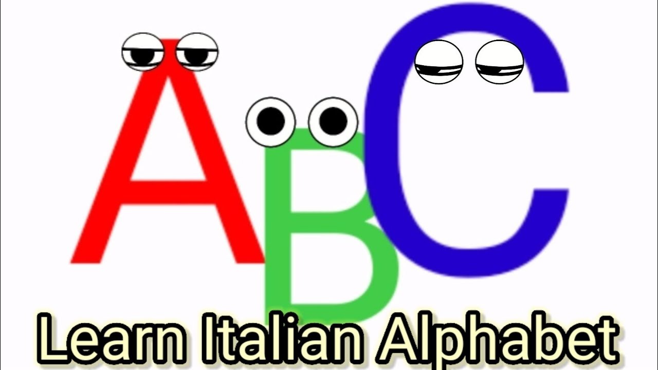 Learn Italian Alphabet // Italian Alphabet pronunciation - YouTube