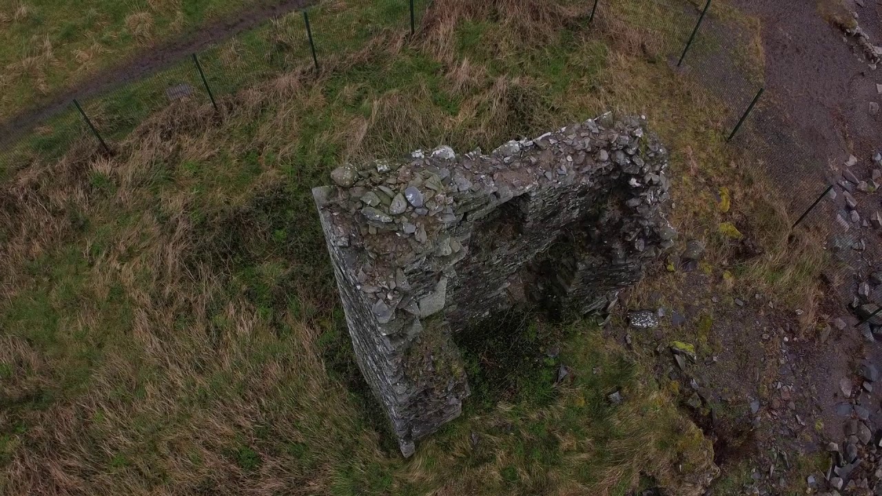 Burgage Castle Remains, Blessington Lake, Co Wicklow - YouTube