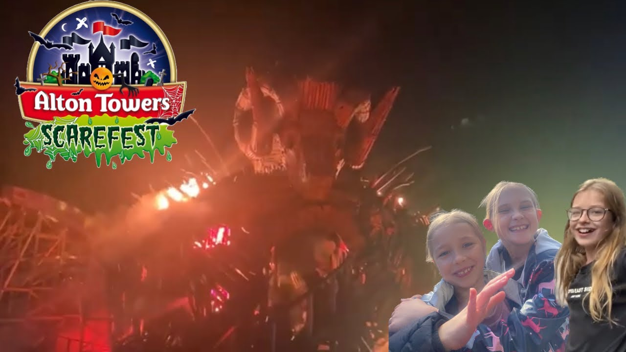 Alton Towers Scarefest 2022 Halloween Challenge Event - YouTube