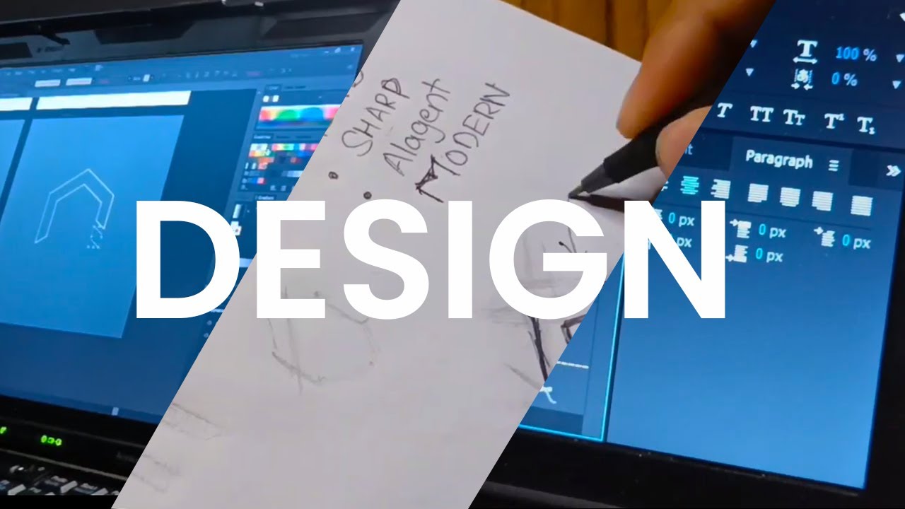 Design logo, channel art and intro - YouTube