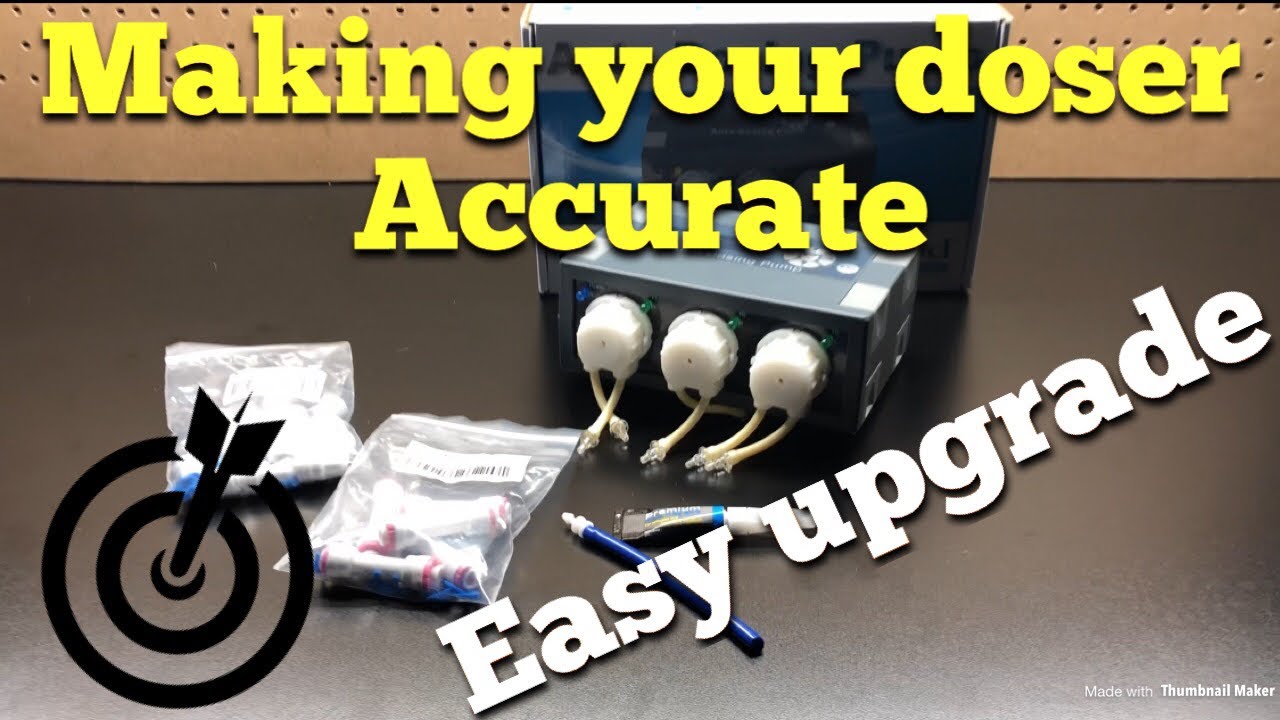 Making Your Doser Accurate (Upgrade) - YouTube