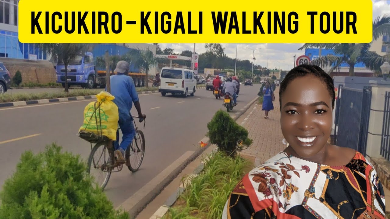 KIGALI - RWANDA WALKING TOUR AROUND KICUKIRO NEIGHBORHOOD - YouTube