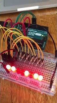 8-bit binary counter - YouTube