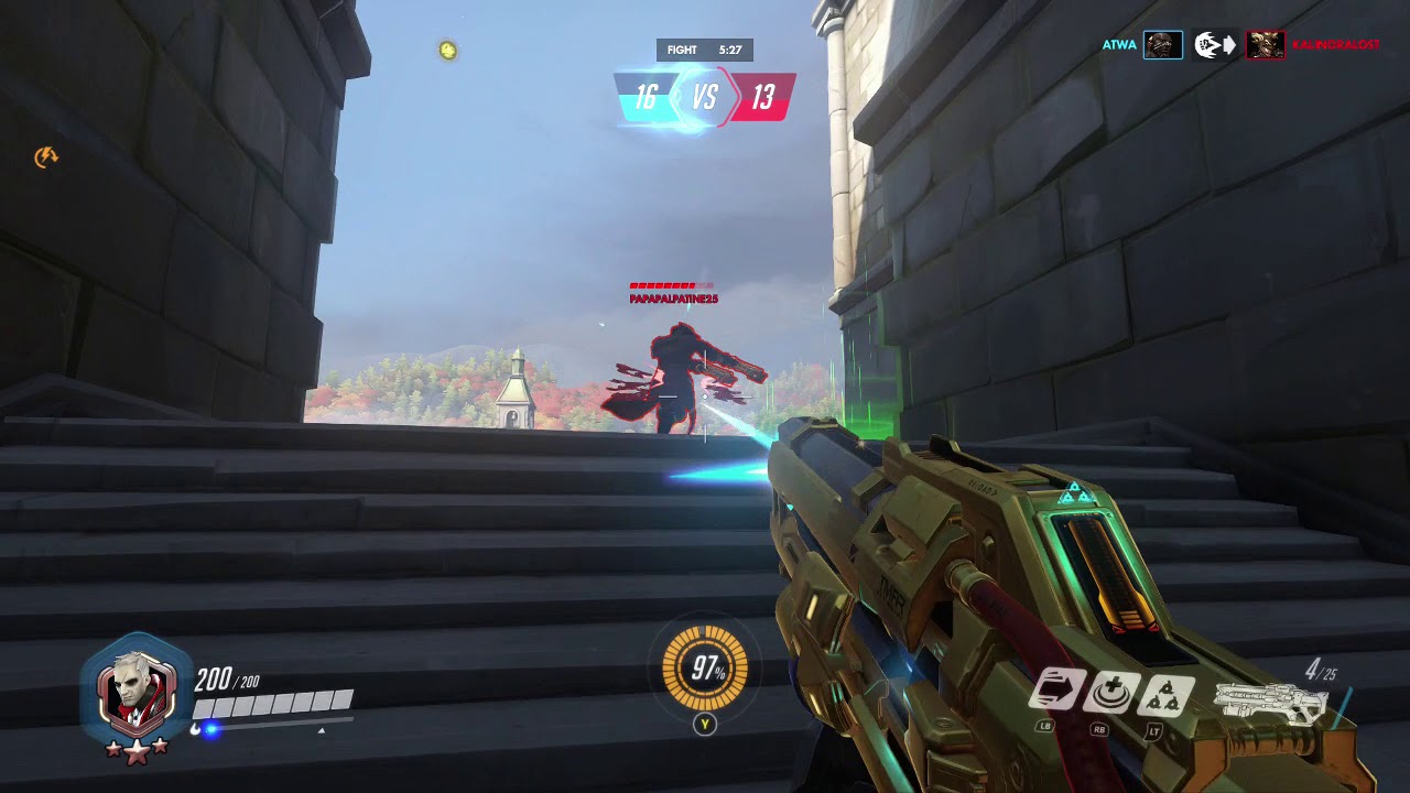 OVERWATCH Competitive Team Deathmatch Placement match 2 - YouTube