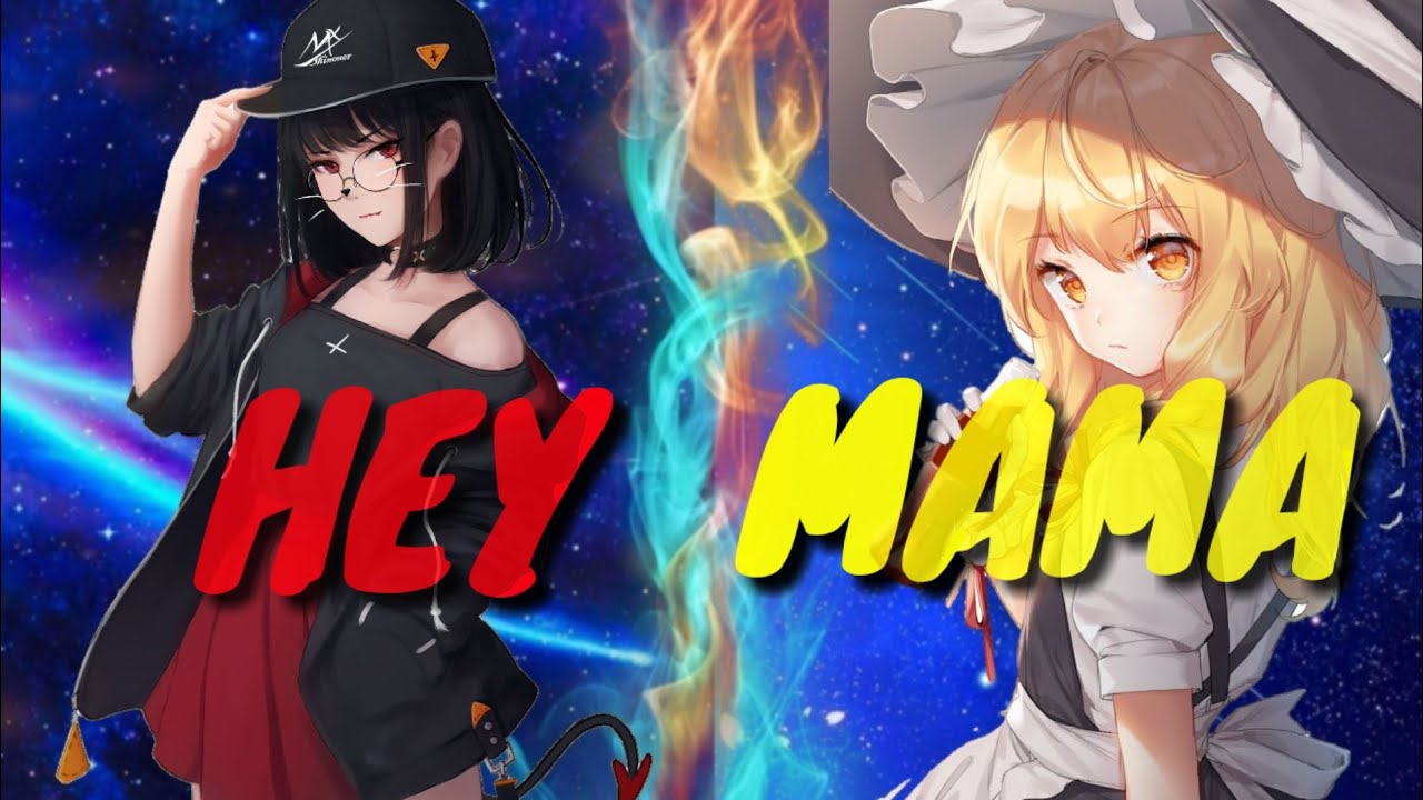 Nightcore ~ Hey Mama (Lyrics) - YouTube