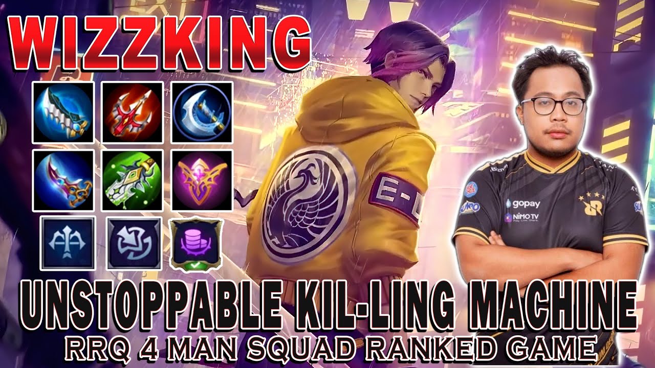 Unstoppable Kil-LING Machine | RRQ 4 Man Squad Rank | Ling Gameplay by ...