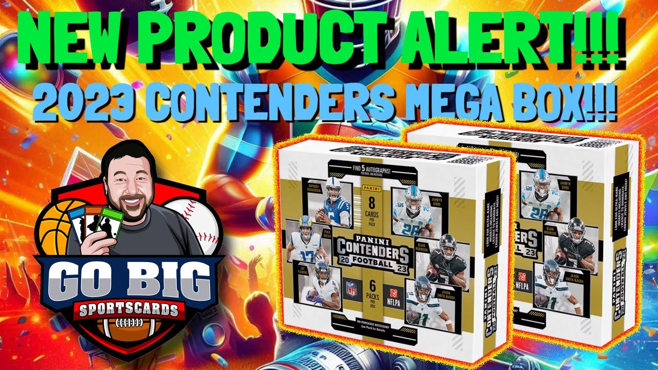 2023 Panini Contenders Mega Box: Better football pulls than blasters ...