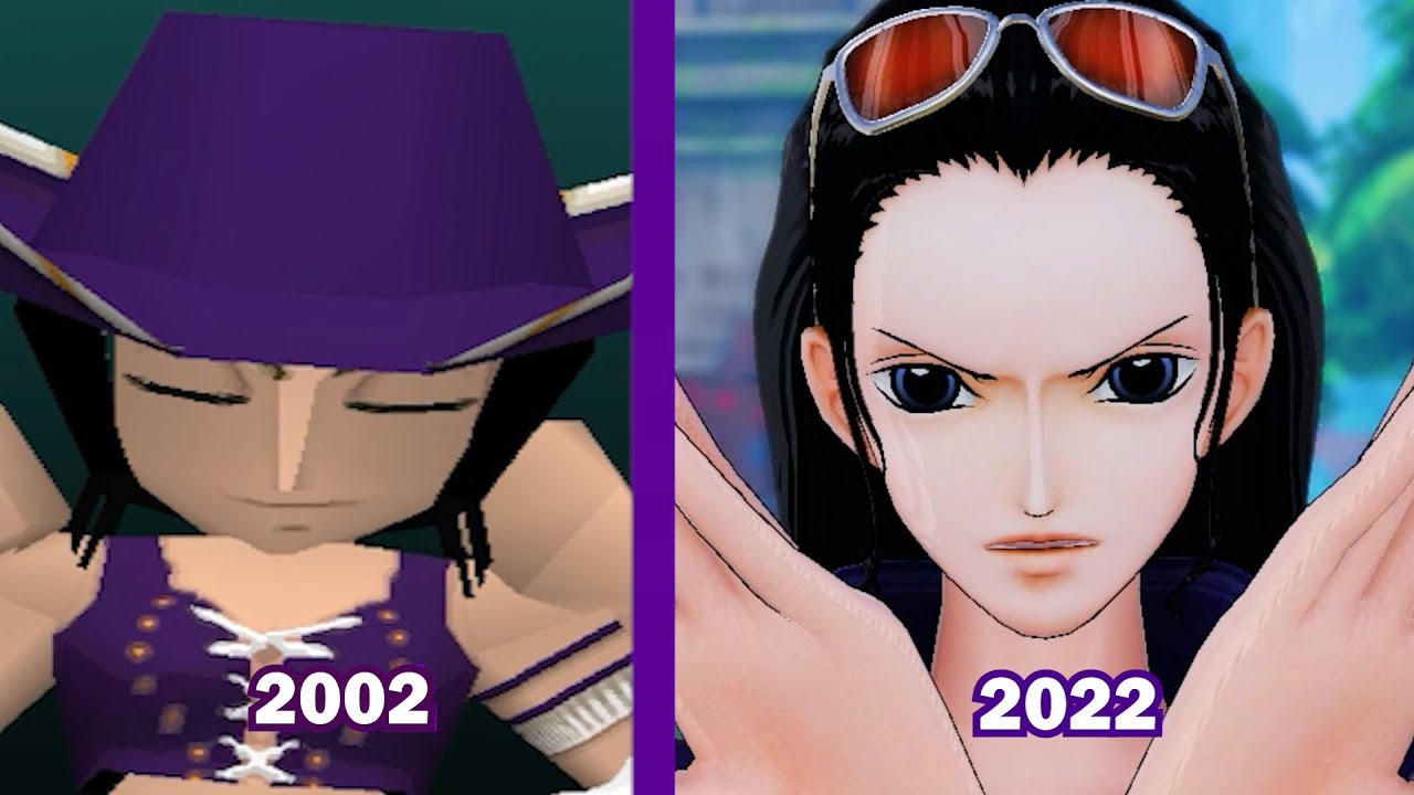 All Ultimate's NICO ROBIN One Piece Evolution (4K) - YouTube