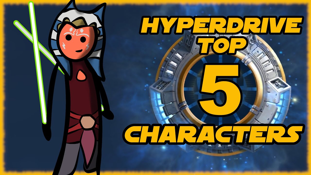 SWGOH Top 5 Characters in the Hyperdrive Bundle! - YouTube