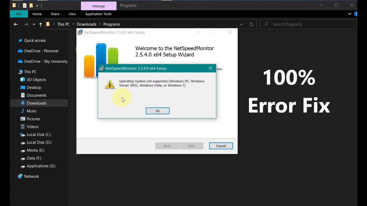 Net Speed Monitor Download and installation on Windows 10 | Problem fix ...