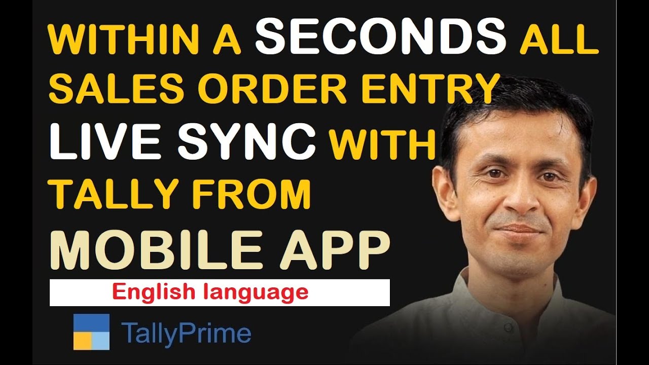 WITHIN A SECONDS ALL SALES ORDER ENTRY LIVE SYNC WITH TALLY FROM MOBILE APP | LIVE DEMO ...