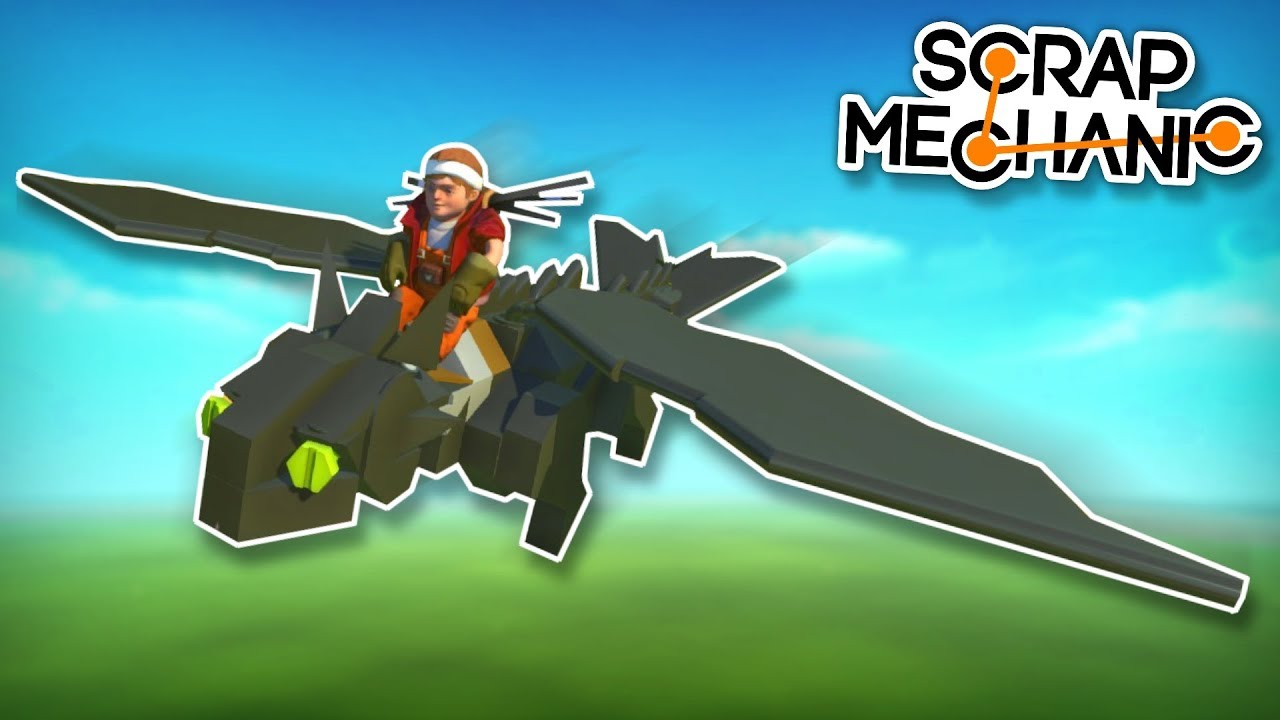 HOW TO "SCRAP" YOUR DRAGON and MORE! - Scrap Mechanic Viewer Creations ...