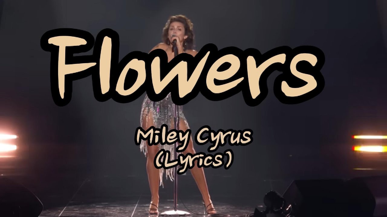 Miley Cyrus - Flowers (LIVE at the 66th Grammys) - YouTube