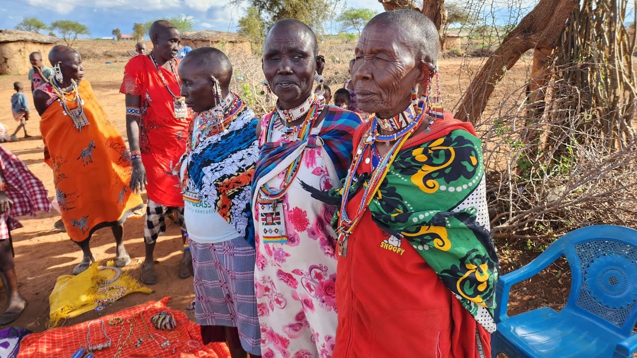 what maasai women going through everyday situations or problems 🤔 - YouTube