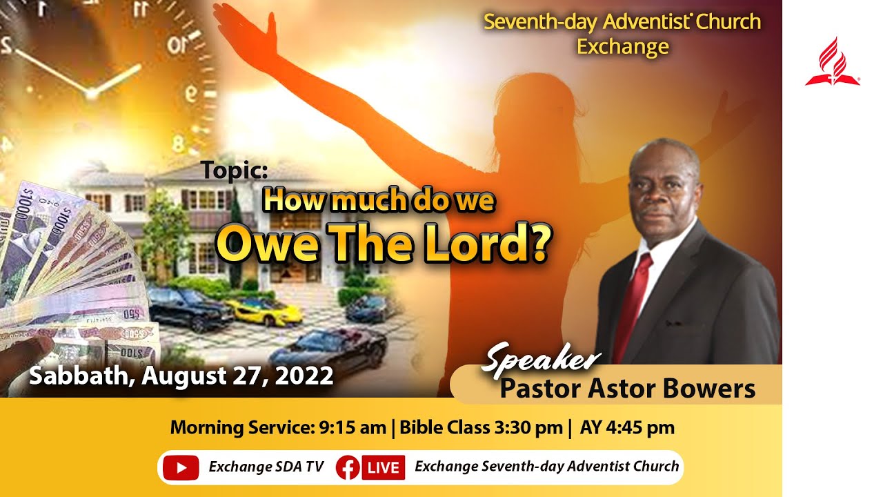 Exchange SDA Online || August 27, 2022 || Morning Segment - YouTube