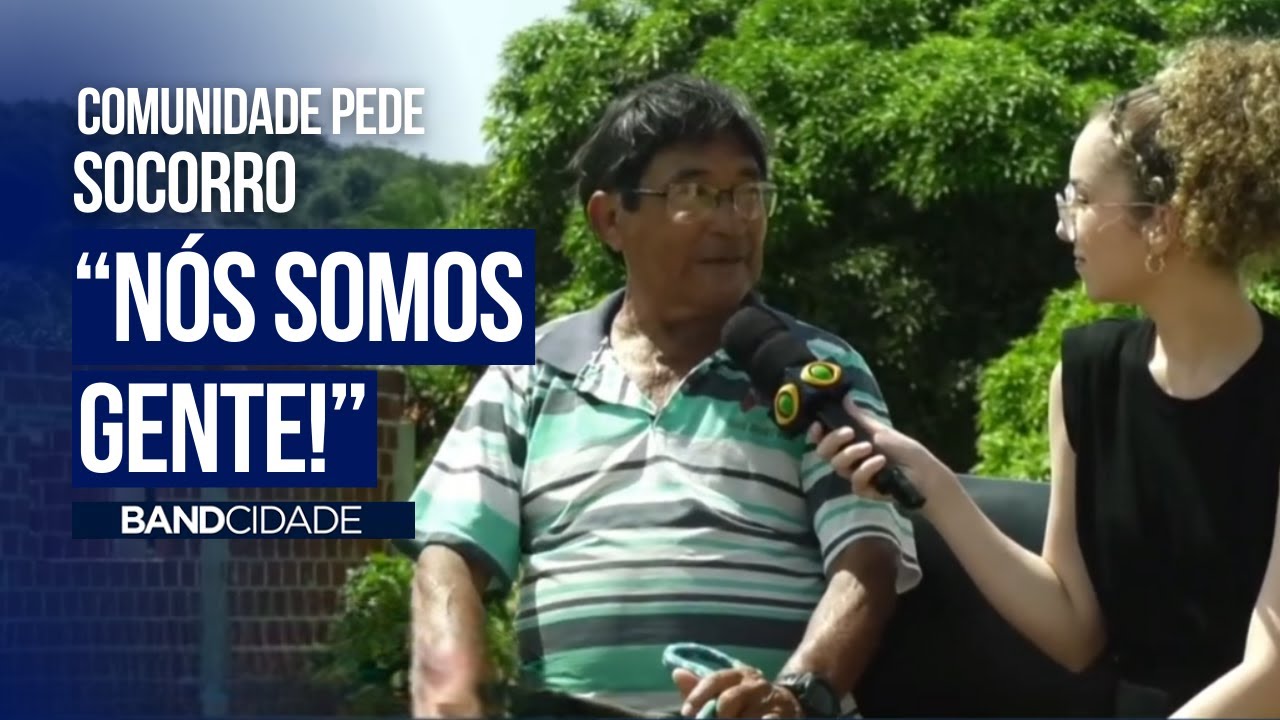 Moradores de Cavaco Chinês vivem debaixo d'água há quase um mês | Band ...