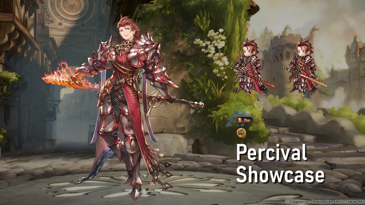 4★ & 5★ Percival Showcase GBF Animation Showcase - YouTube