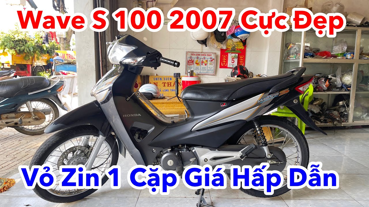 Siêu Cọp Wave S 100 2007 Cực Đẹp Vỏ Zin 1 Cặp Giá Hấp Dẫn - Xe Cũ Tiền ...