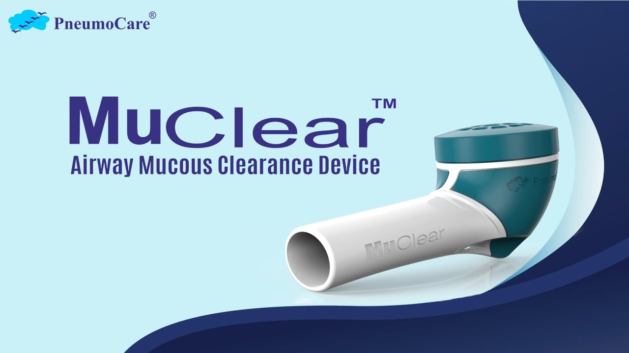 PneumoCare - MuClear - Airway Mucus Clearing PEP Device - YouTube