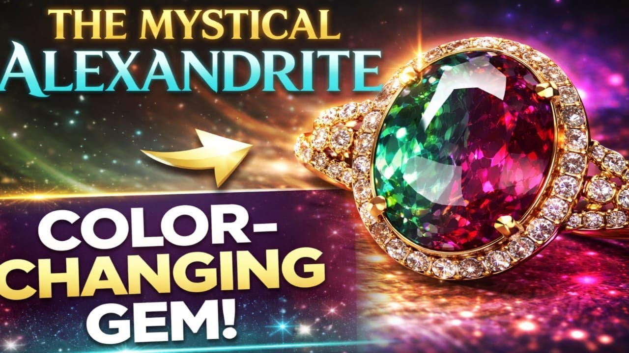 The Mystical Charm of Alexandrite: History, Benefits & Value - YouTube