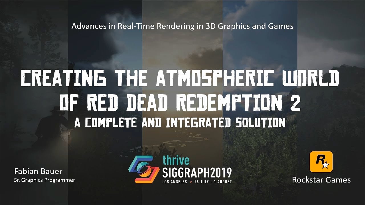 Advances in real-time rendering in games, part 2 (ACM SIGGRAPH 2019 ...
