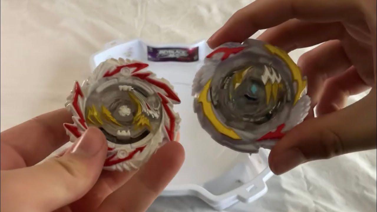 Beyblade Burst Abyss Devolos D6 VS Gambit Dragon D8 - YouTube