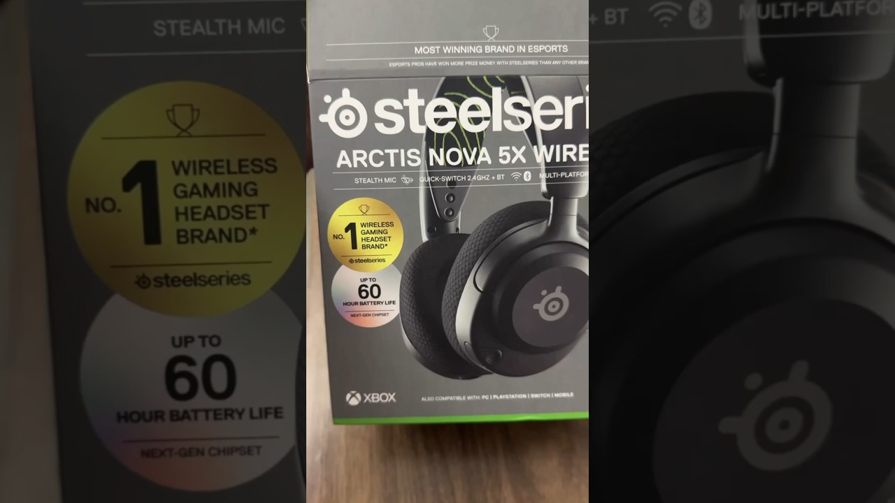 Uživatelská příručka SteelSeries ARCTIS NOVA 5X
