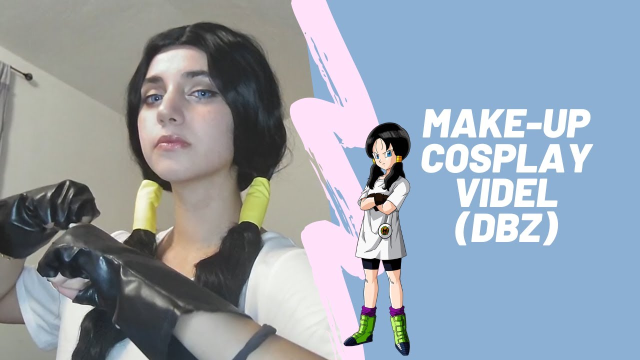 Makeup cosplay Videl from Dragon Ball Z - YouTube
