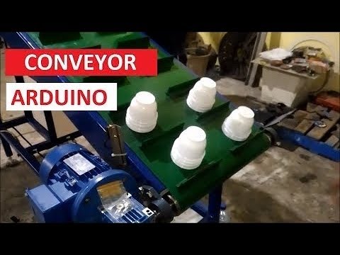 Control Conveyor Belt for Packaging - Arduino Projects - YouTube