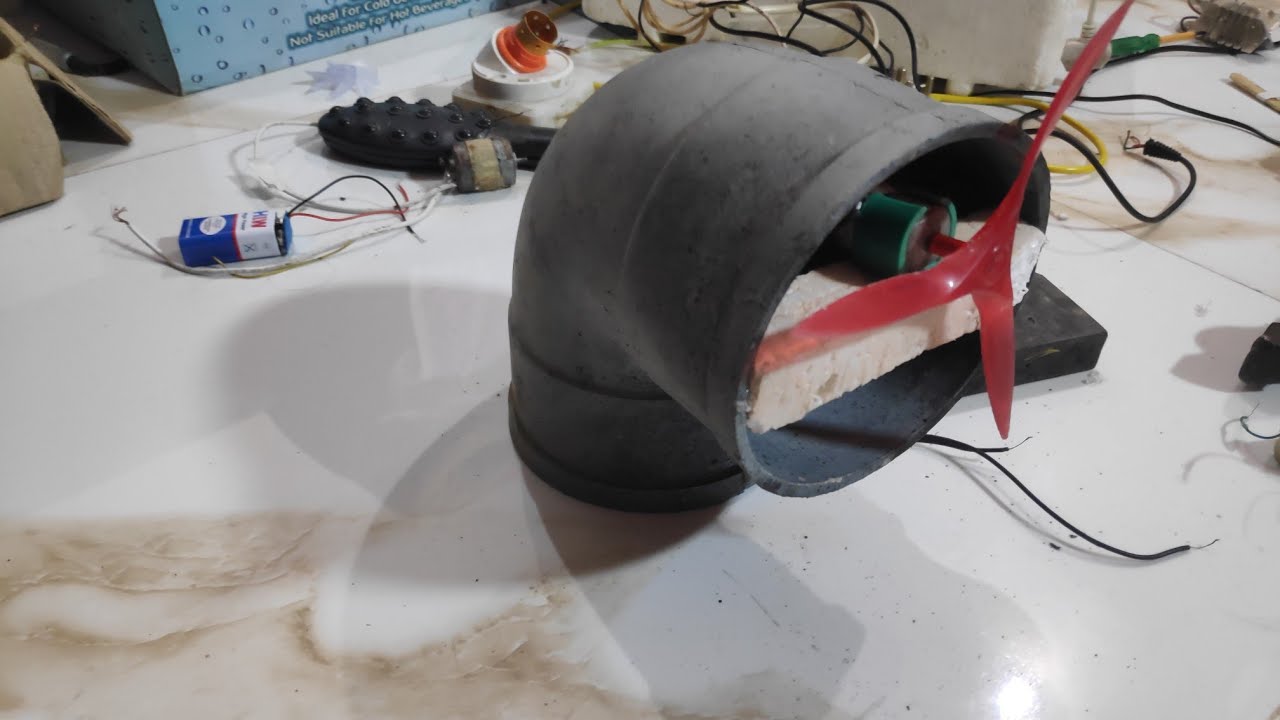 how to make high speed fan - YouTube
