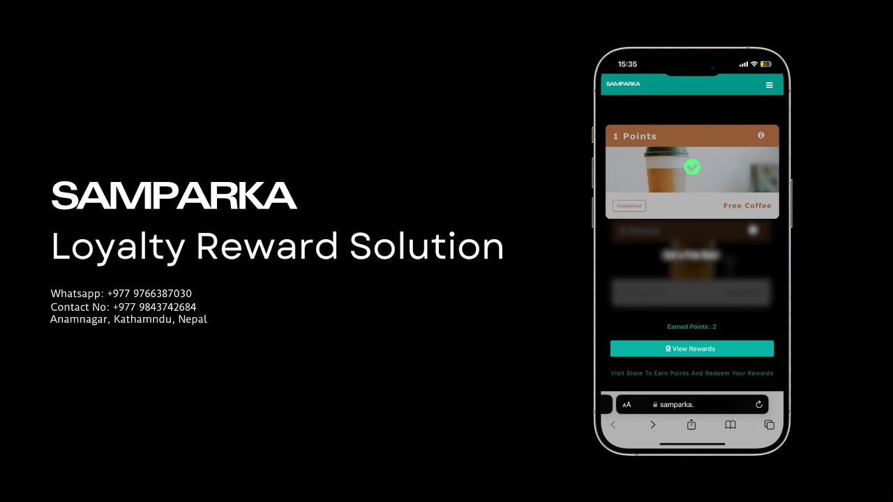 Samparka Loyalty Rewards Solution - YouTube