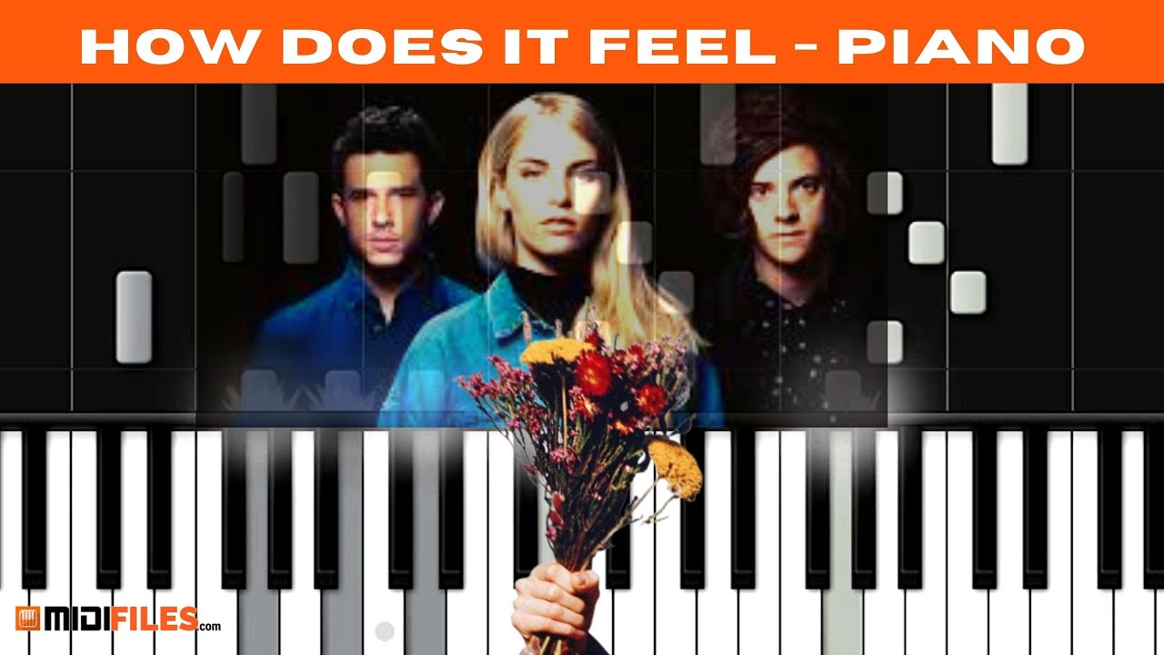 How does it feel - London Grammar (PIANO TUTORIAL + SCORE) - YouTube