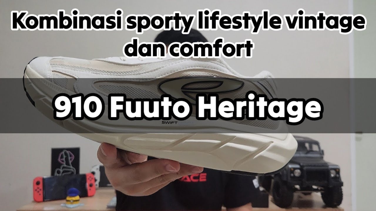 910 NINETEN FUUTO HERITAGE : SEPATU SPORT LIFESTYLE YANG NYAMAN PAKE ...